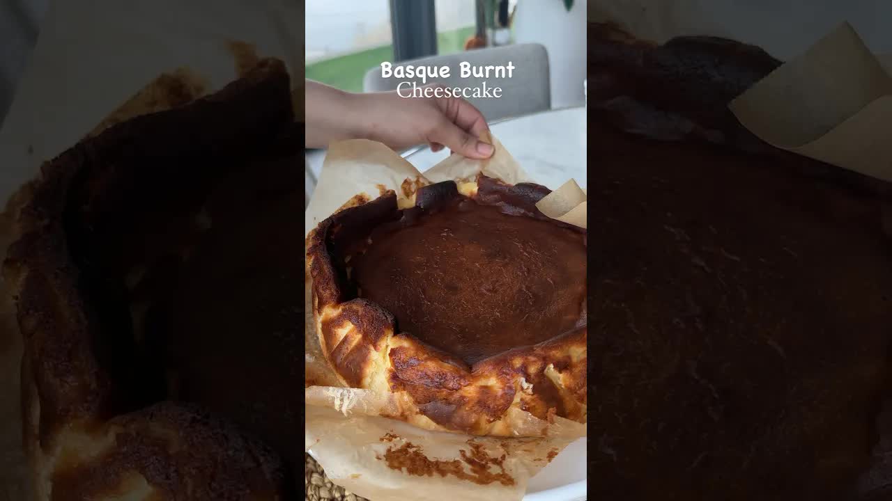Basque burnt cheesecake