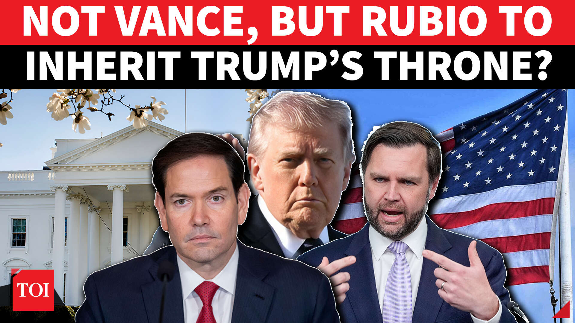 Trump’s ‘Heir War’: Vance’s MAGA crown slips amid Rubio’s stunning jump ...