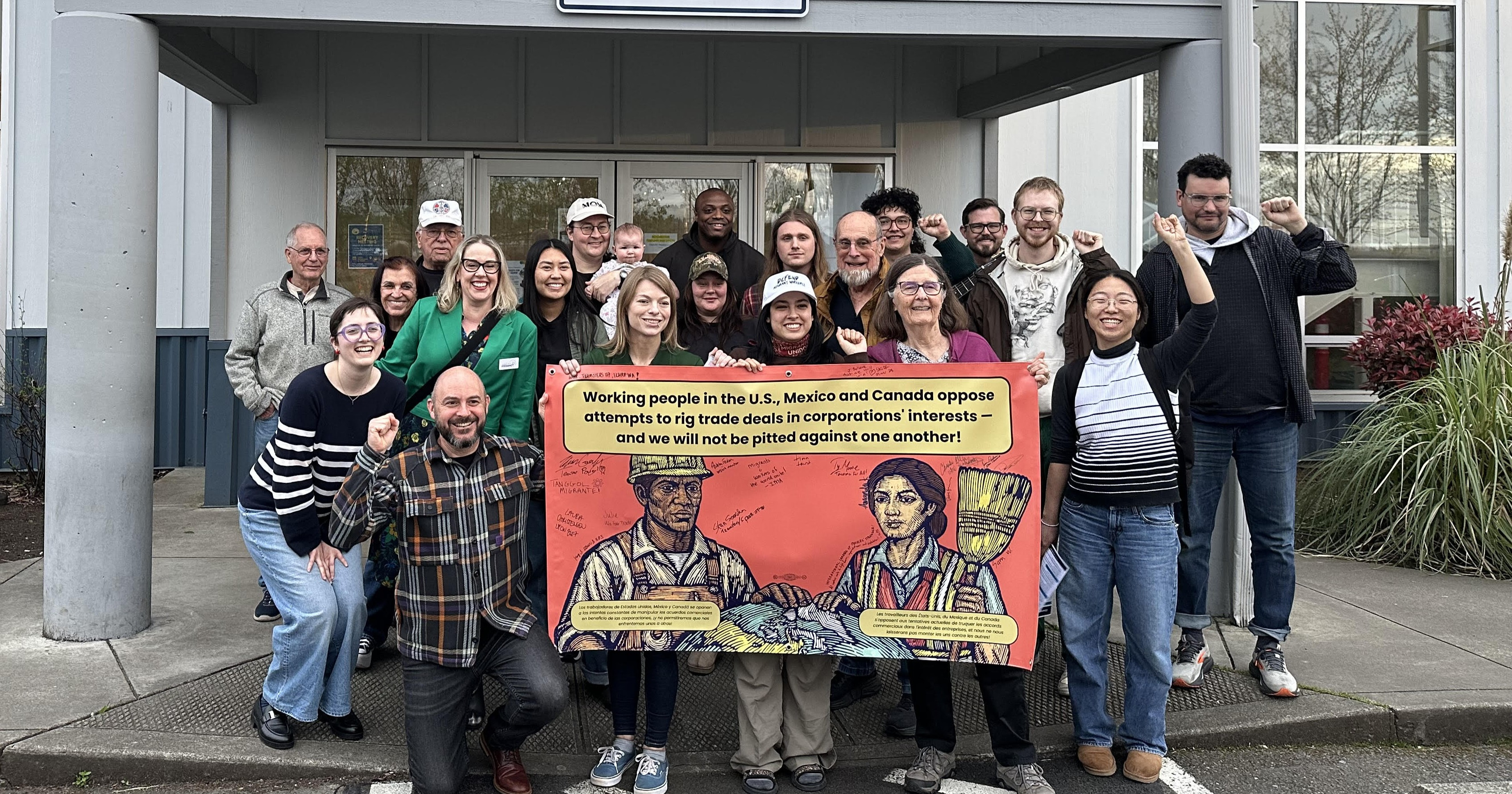 Washington-Canada border event calls for 'People's Trade Agenda'