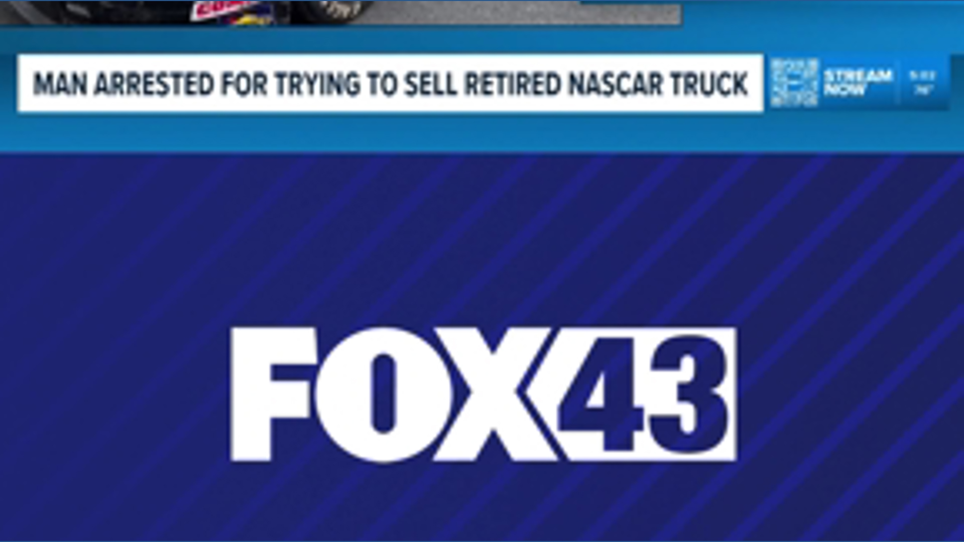Man arrested for trying to sell retired NASCAR truck as road-legal