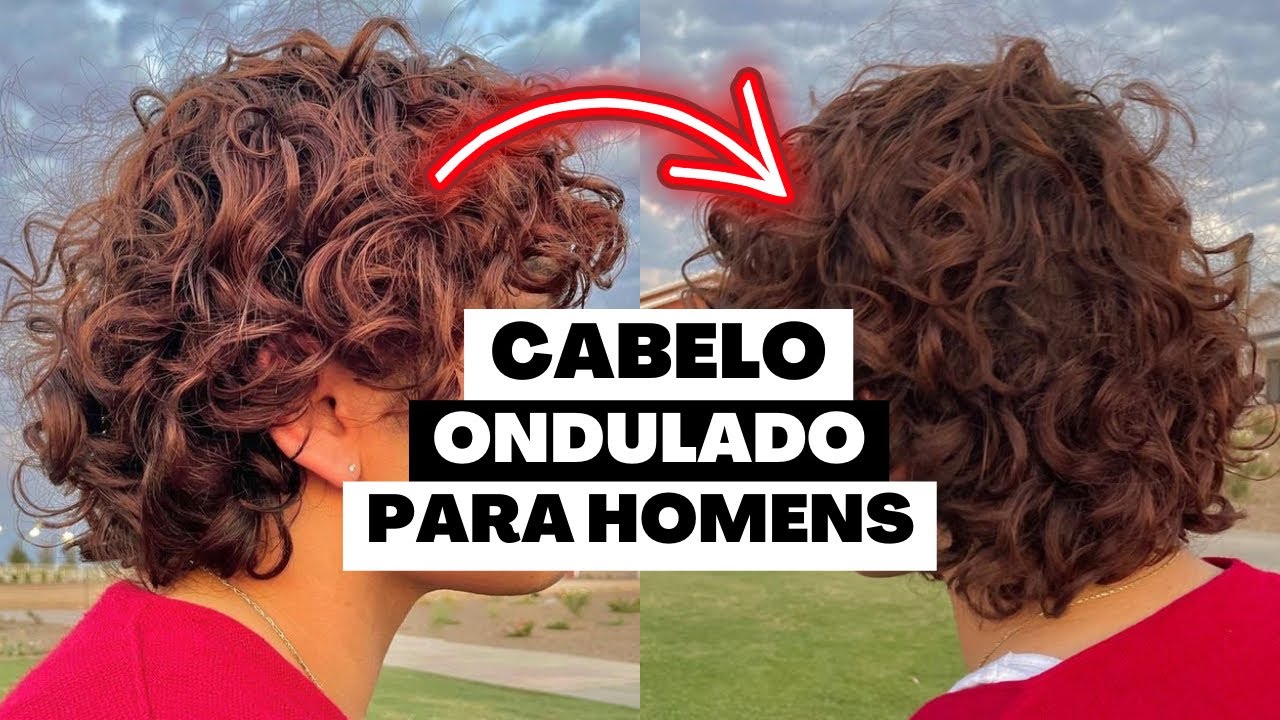 Cabelo ondulado masculino | Como fazer e o que usar