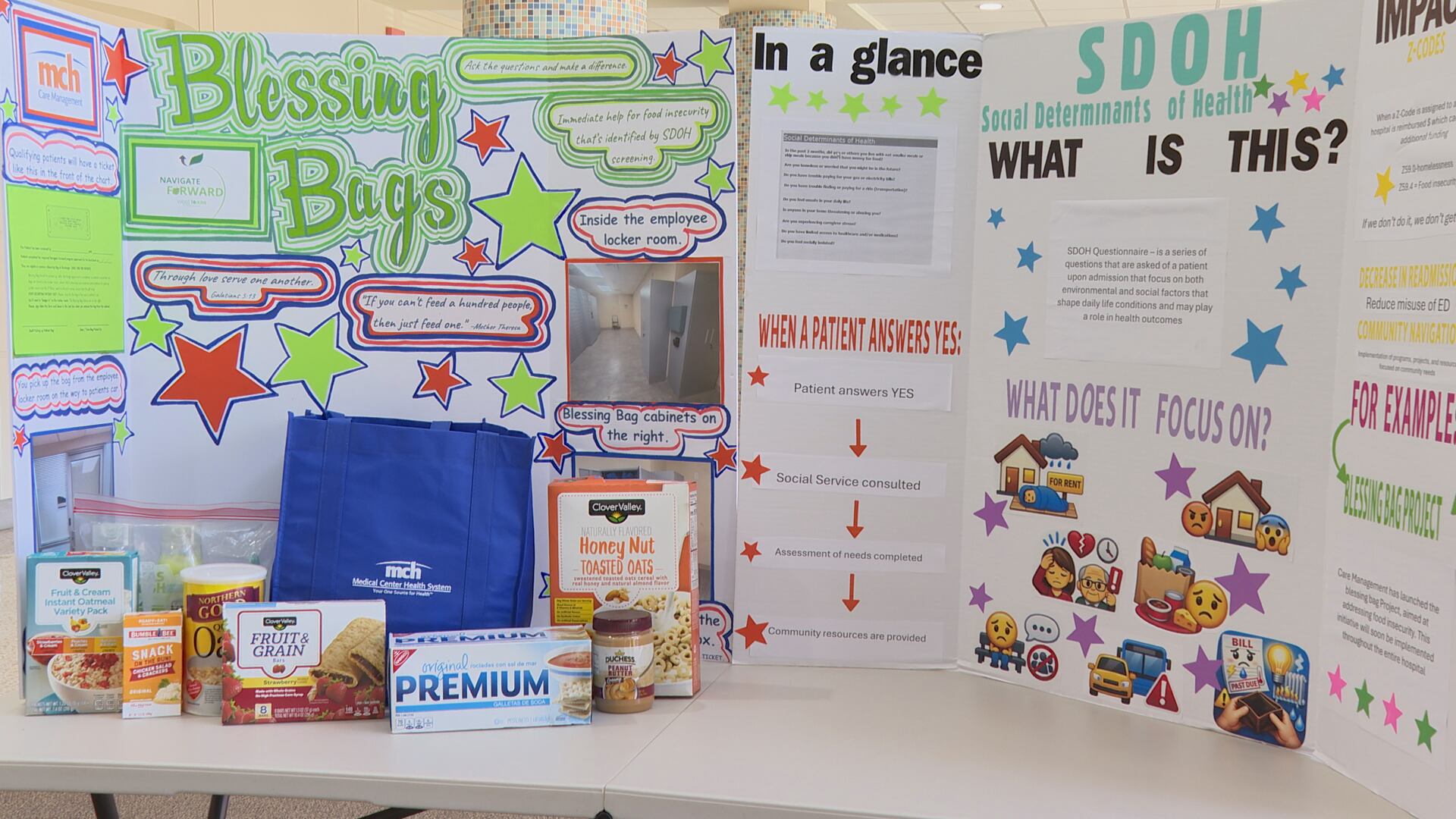 Medical Center Hospital launches Blessing Bag Project to fight food ...