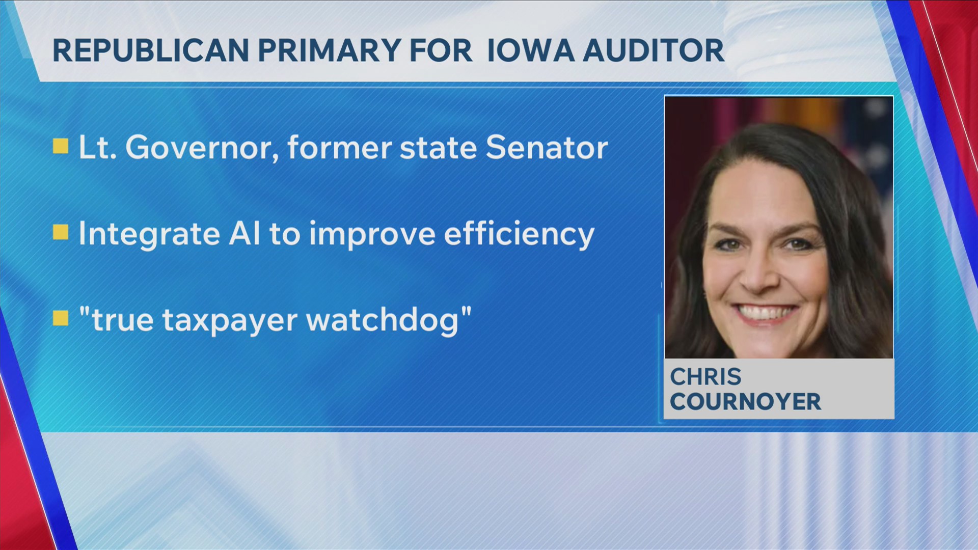 GOP Iowa Auditor Candidate