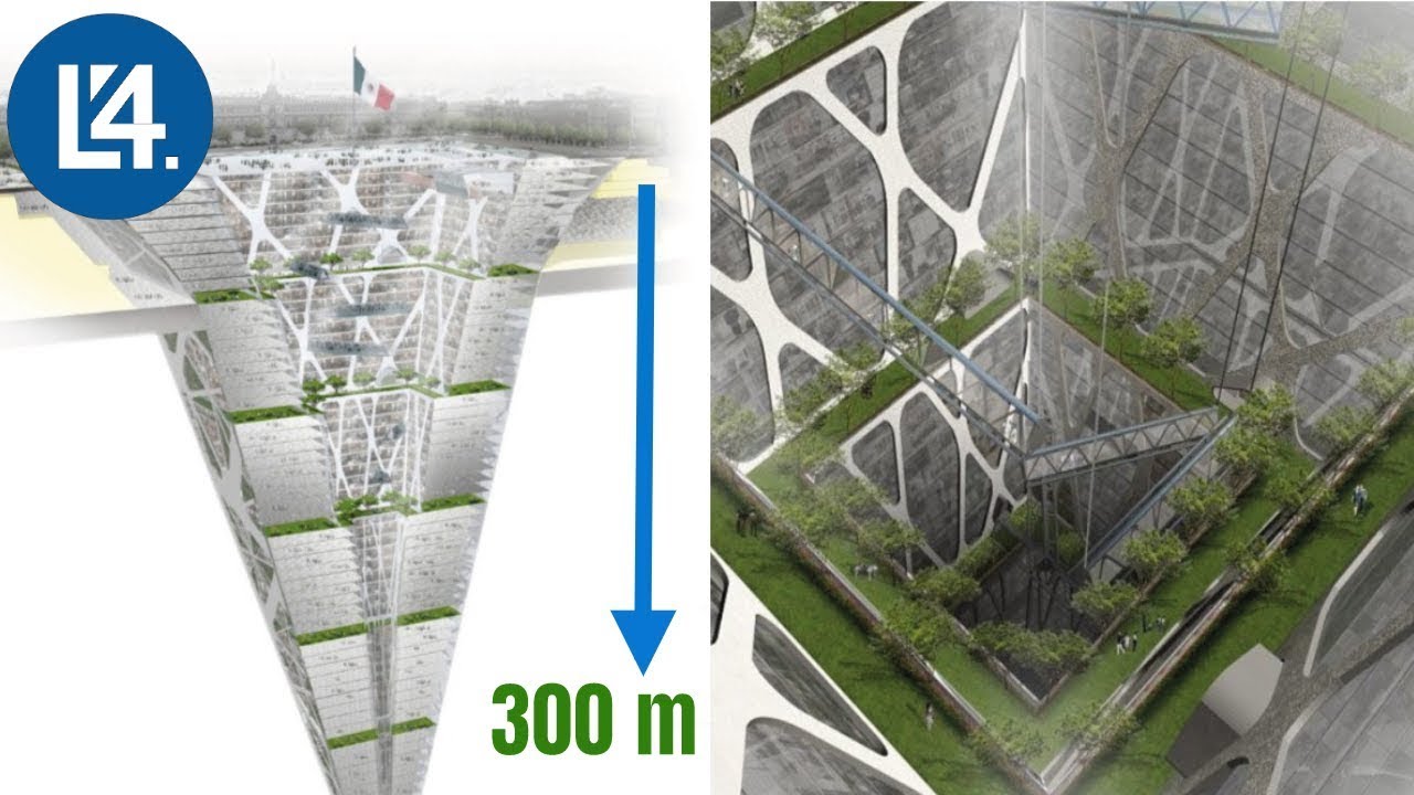 Mexico City wants to build a skyscraper underground