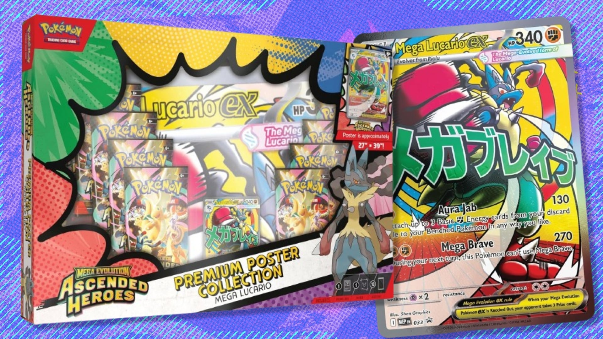 The Pokémon TCG Ascended Heroes Premium Poster Collection is on sale at ...