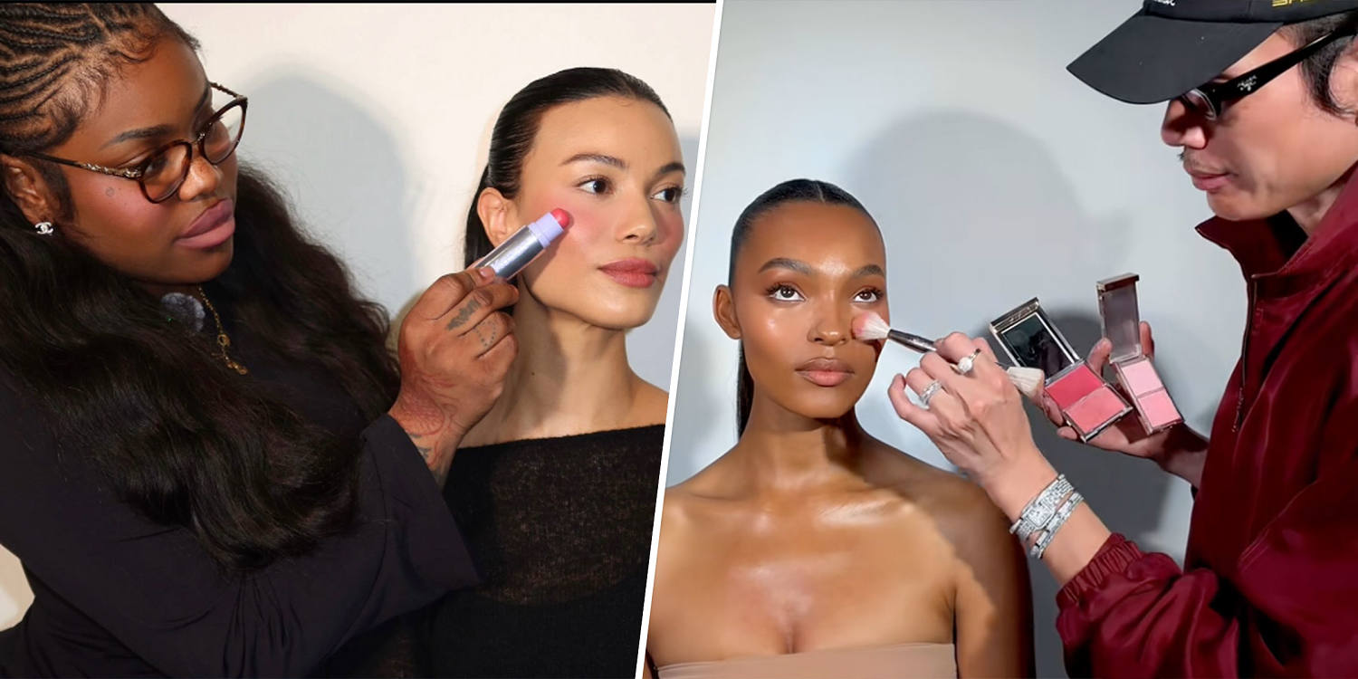 What’s going on with the transitional blush chatter on TikTok