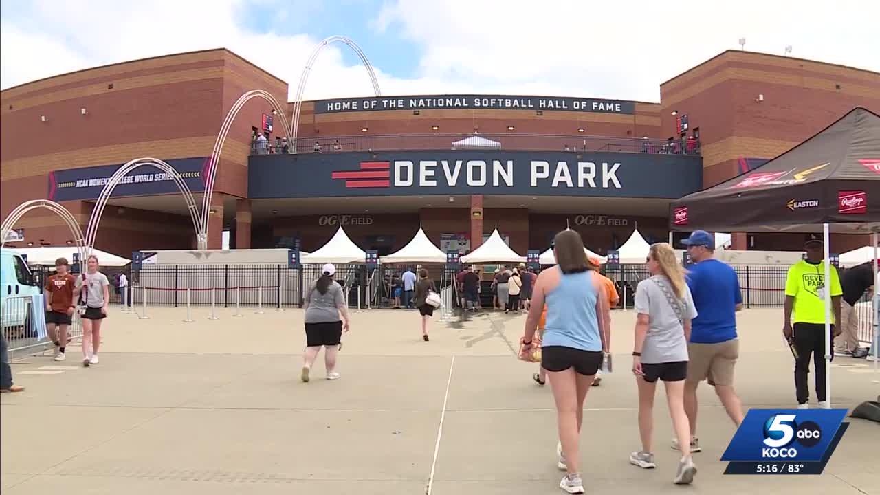 WCWS welcomes fans from all over as tournament begins in OKC's Devon Park