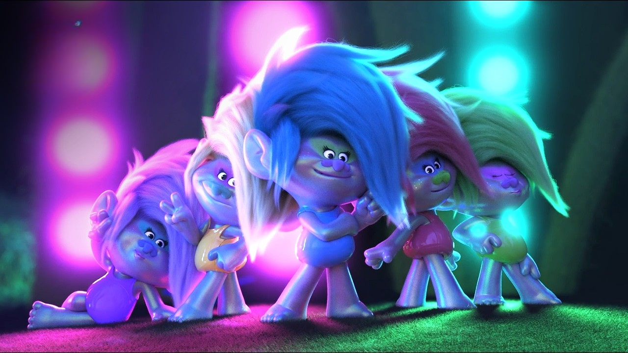 K-pop trolls battle reggaeton trolls | Trolls World Tour