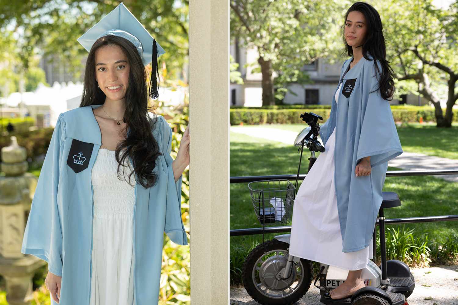 Columbia student with muscular dystrophy conquers fear after nearly ...