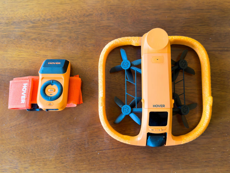 Hands-on with HoverAir Aqua, a drone that isn't afraid of the water