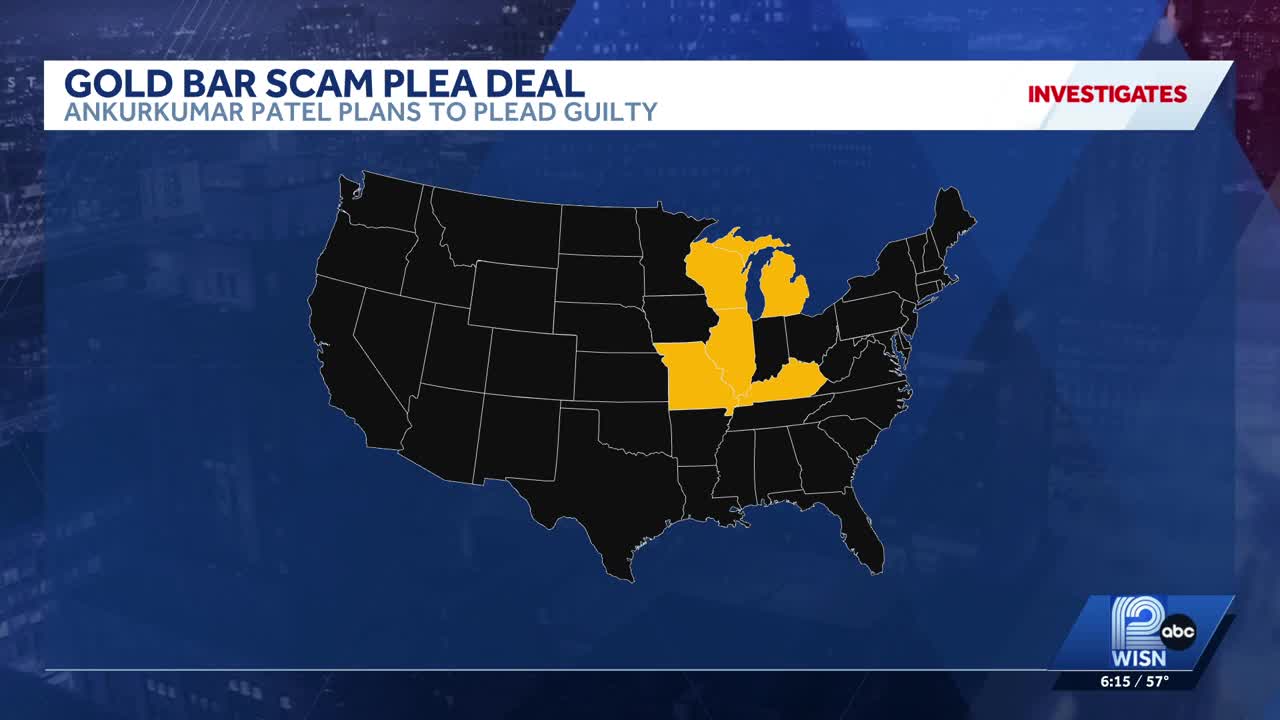Brookfield man reaches plea agreement in $1.5M cash and gold bar scam