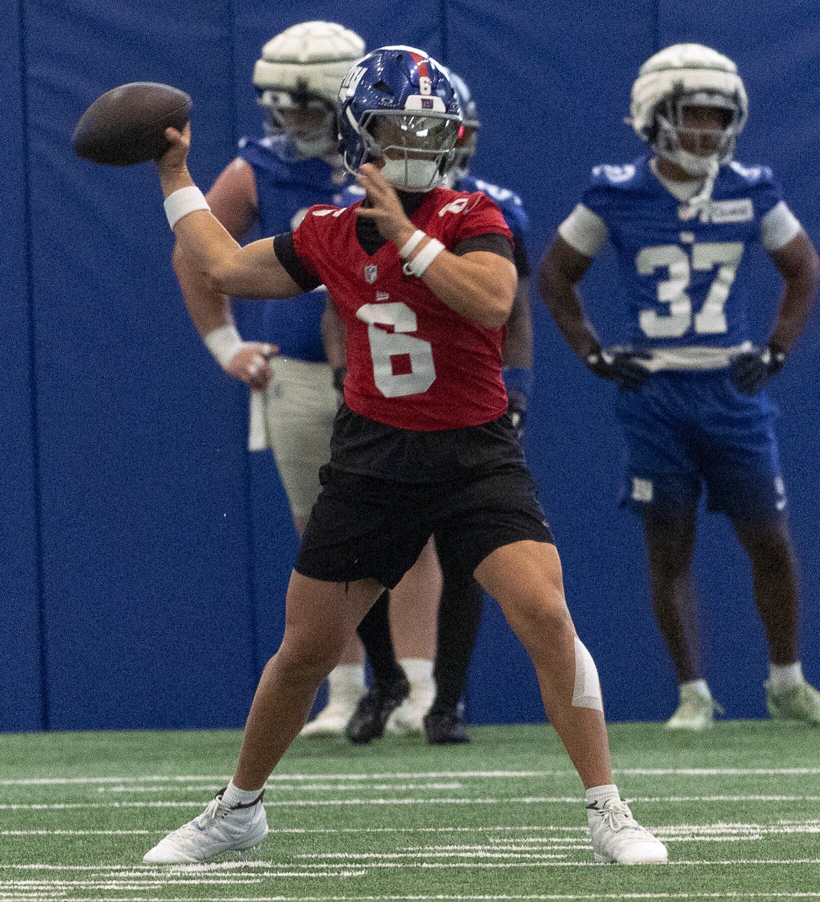 Why Abdul Carter missed Giants’ meeting about Jaxson Dart’s Trump ...