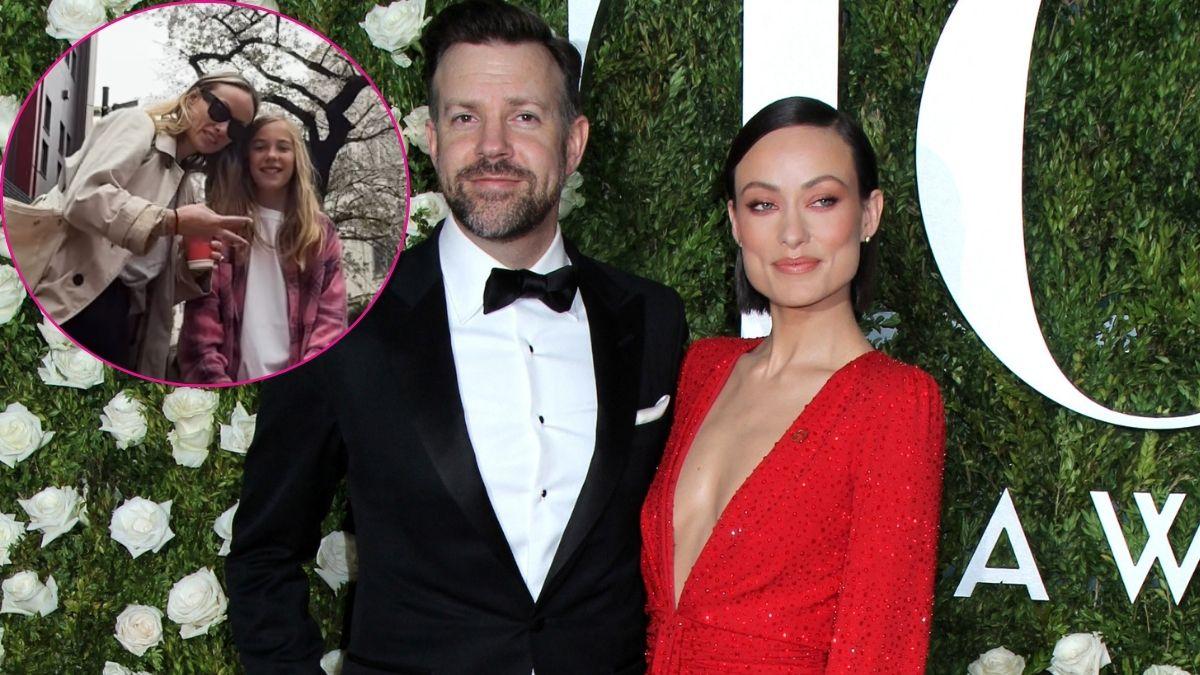 Olivia Wilde offers rare glimpse of her and ex-fiancé Jason Sudeikis ...