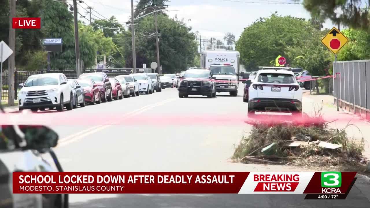 2 women, infant found stabbed to death in Modesto, police say