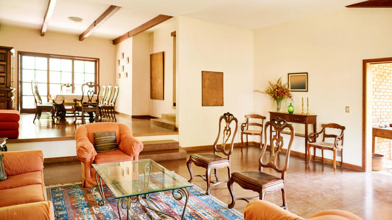 Not bright white, not gray: The paint color that's dating your home