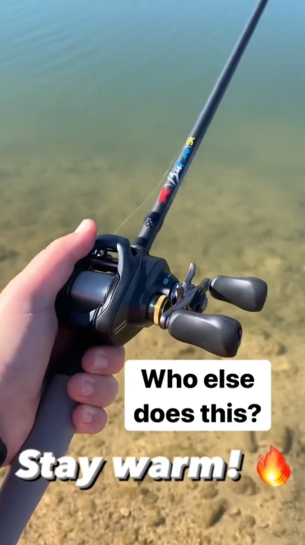 Bass fishing habits in cold weather