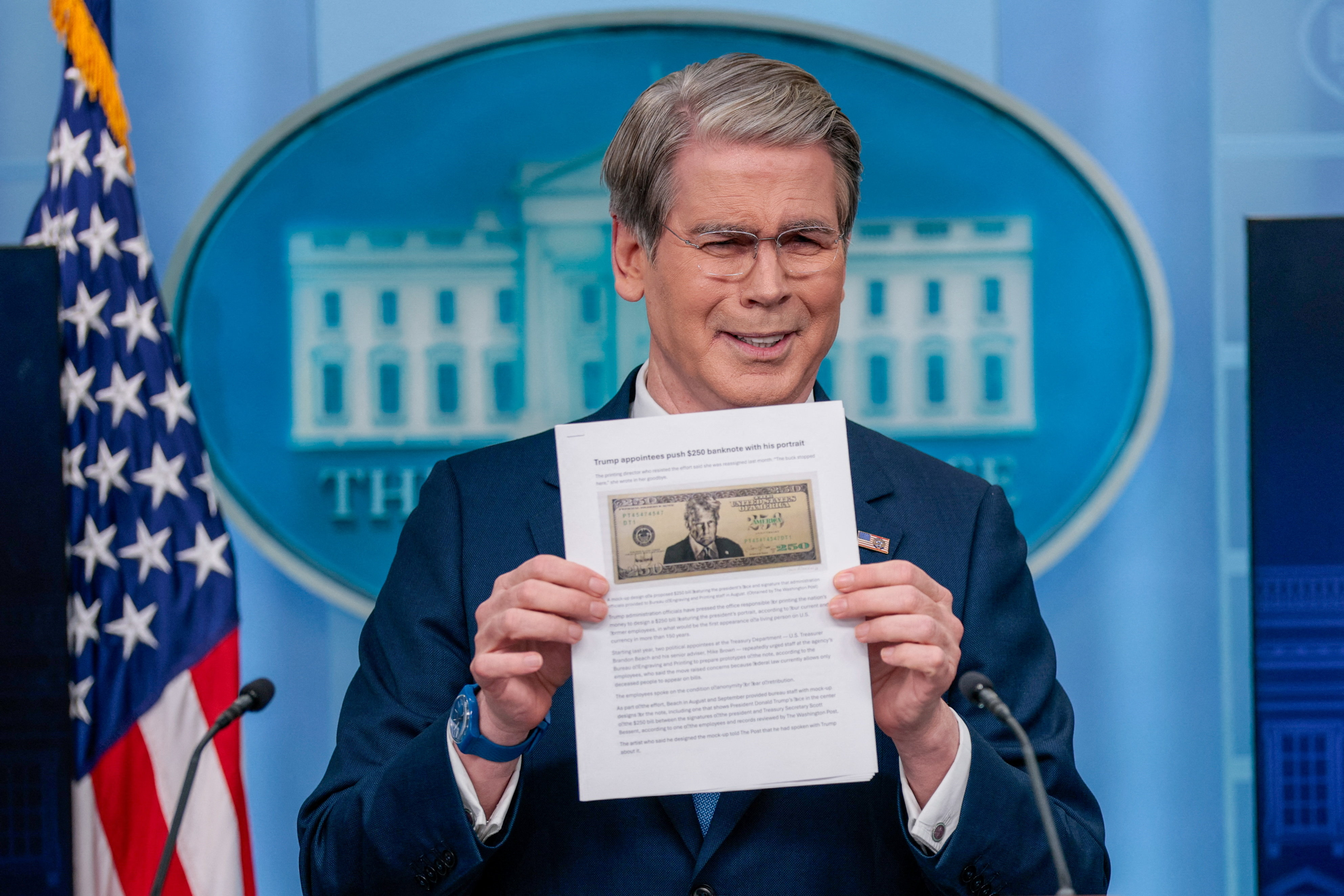 US Treasury secretary confirms plans for banknote featuring Trump’s face