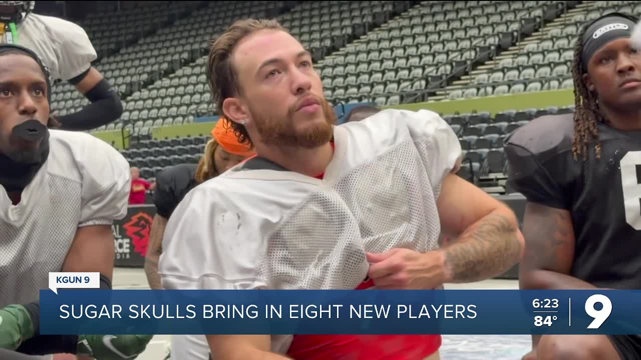 Sugar Skulls use bye week to bring in eight new players
