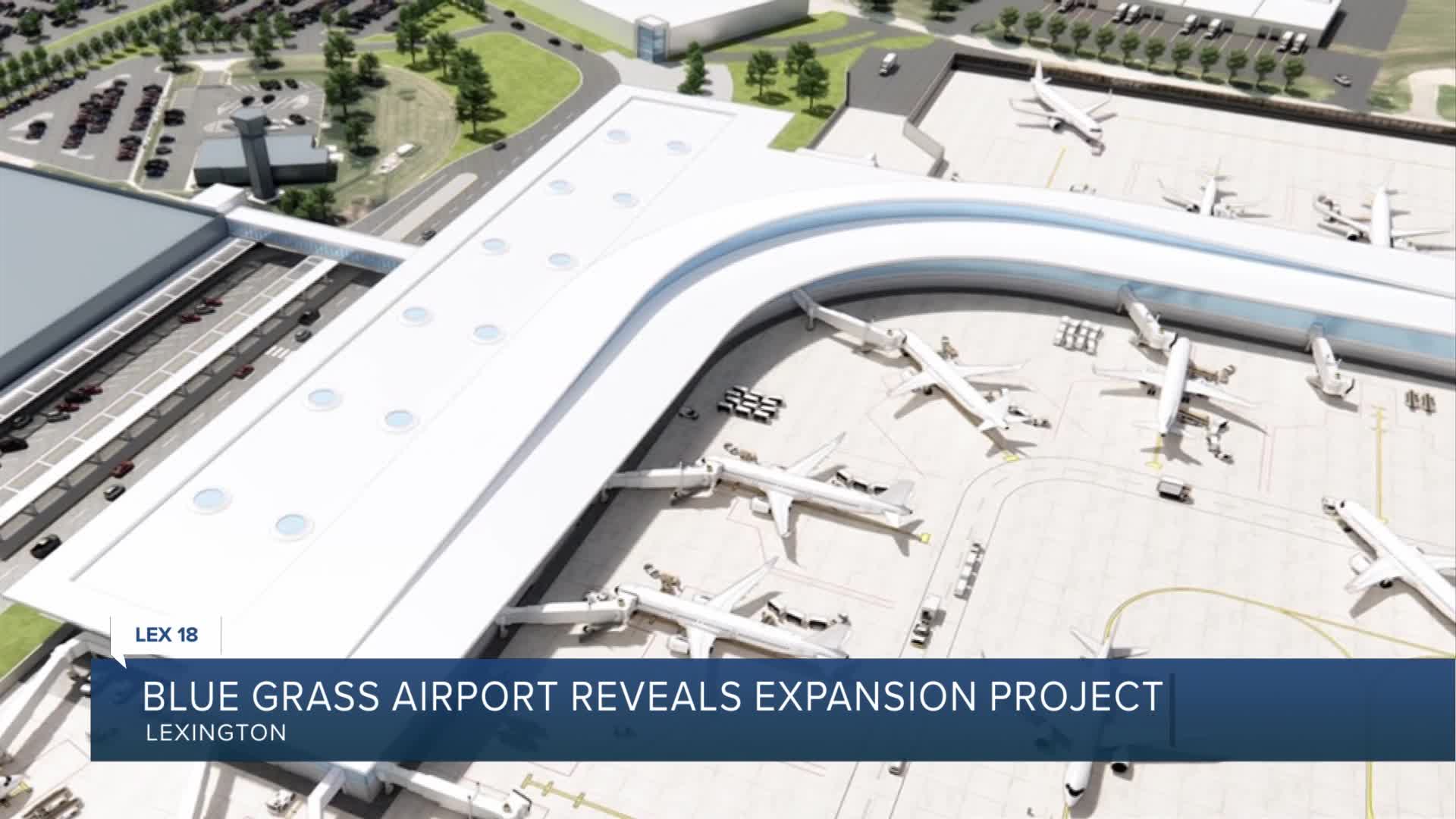 Blue Grass Airport reveals expansion project