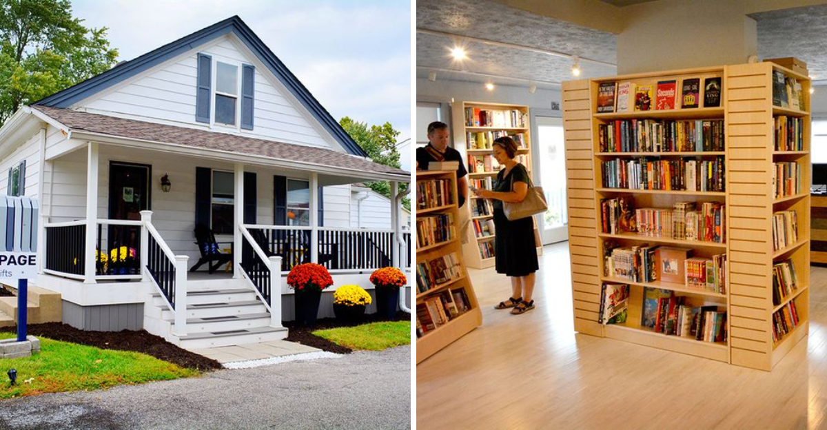 The tiny Indiana bookshop inside a historic home feels like a secret ...