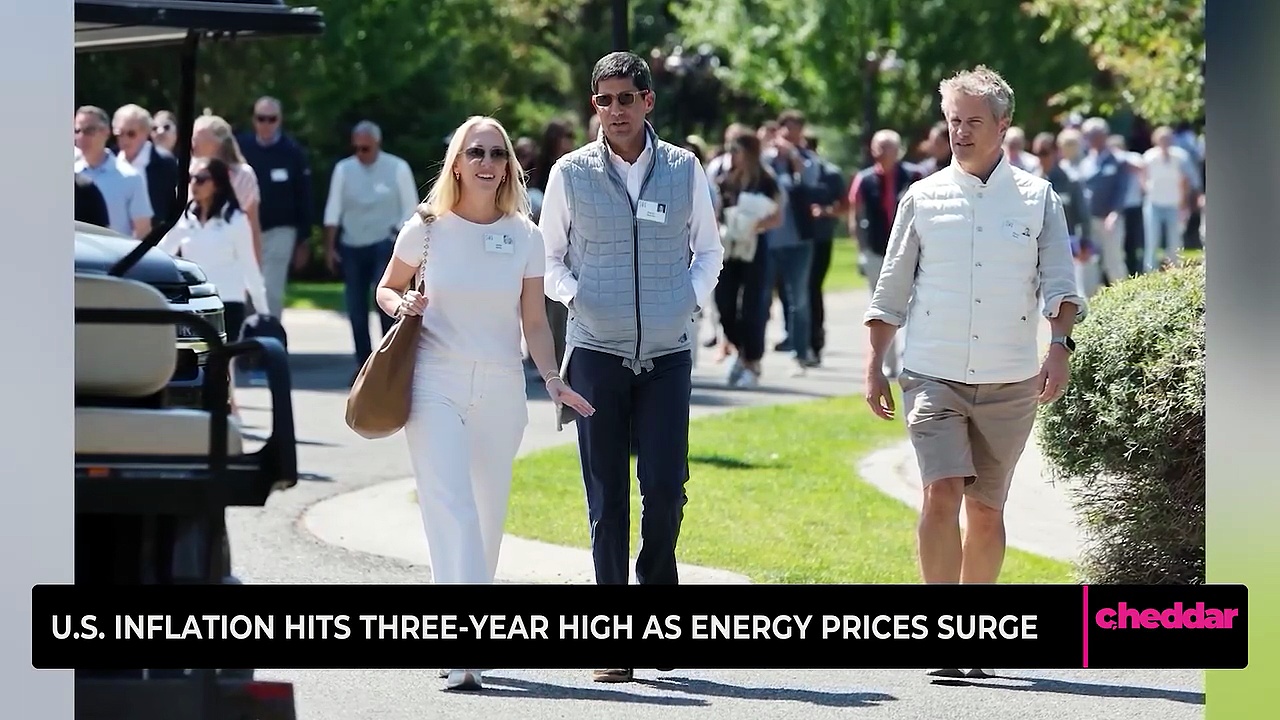 US inflation hits three-year high as energy prices surge