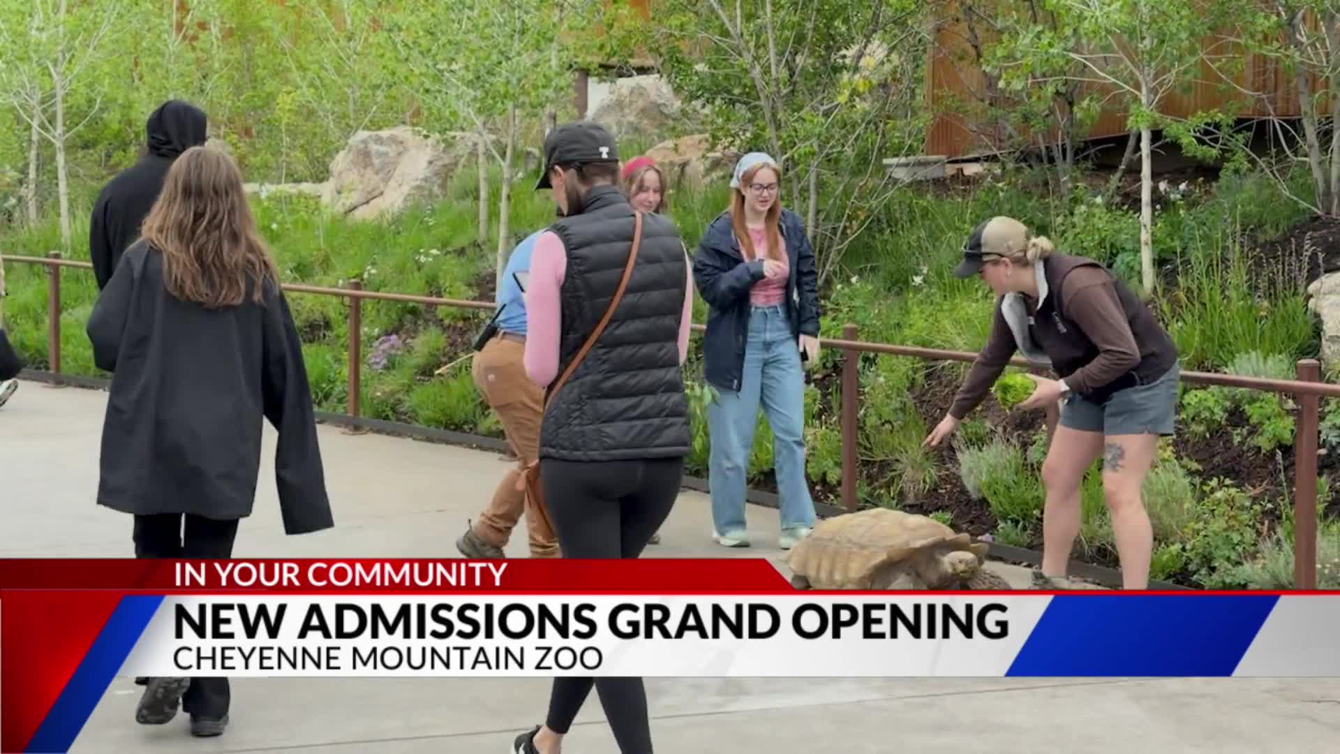 CMZoo opens new admissions area, previews Giraffe Center