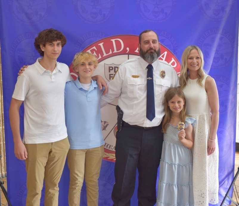 Michael Jeffries sworn in as Midfield’s new police chief