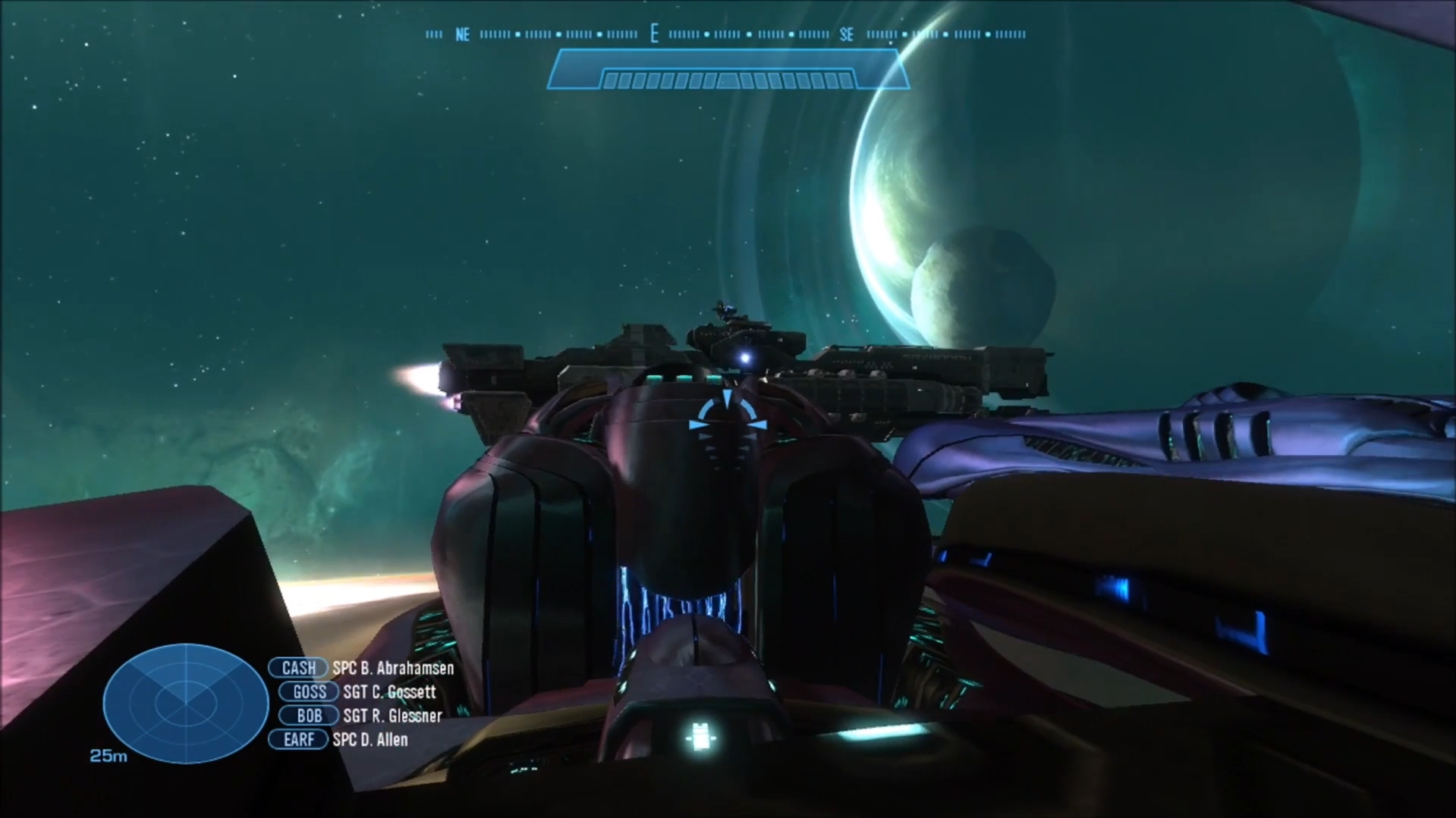 Halo Reach Covenant Corvette Cannons gameplay