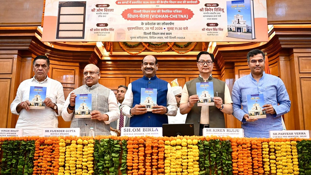 Lok Sabha Speaker Om Birla releases Central Assembly proceedings report