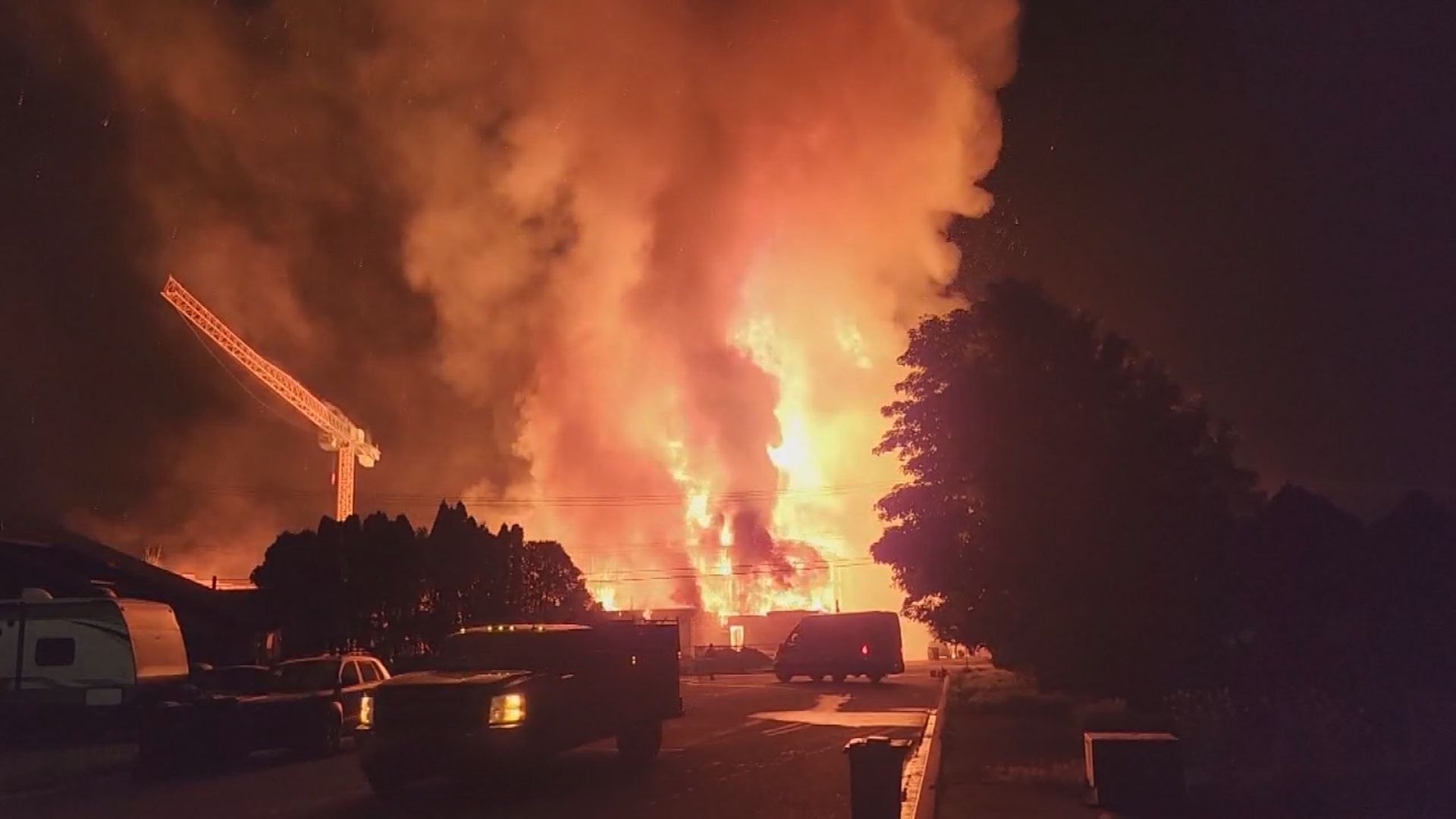 Fire guts Penticton care home under construction