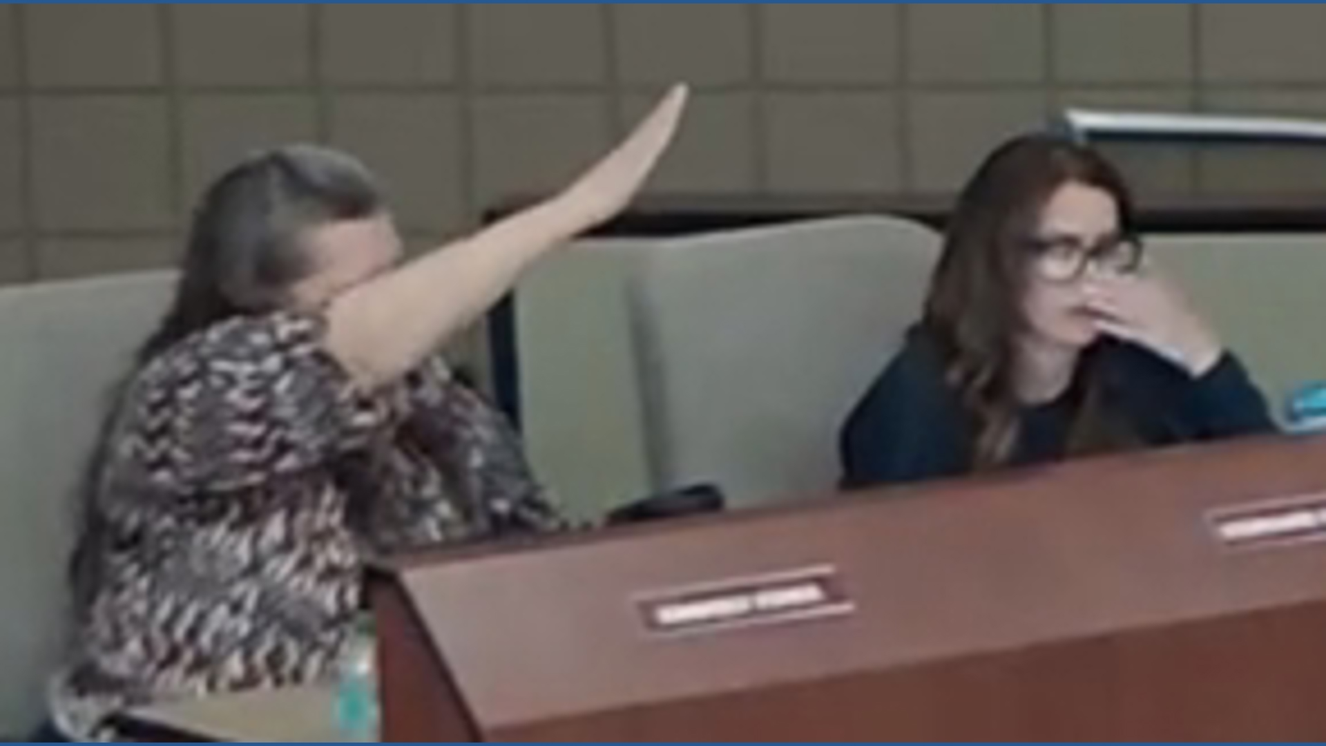 Arizona school board member uses 'Nazi' salute