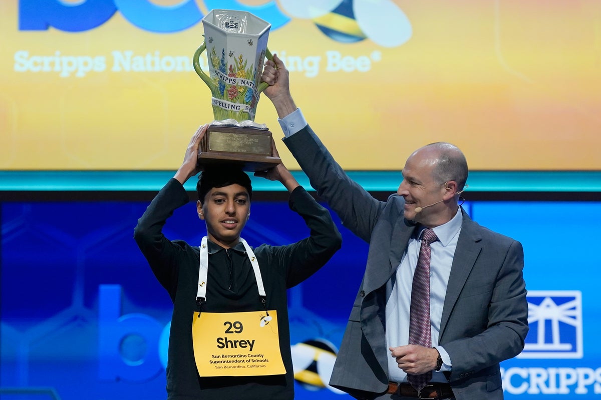 Shrey Parikh wins the Scripps National Spelling Bee, beating Ishaan ...
