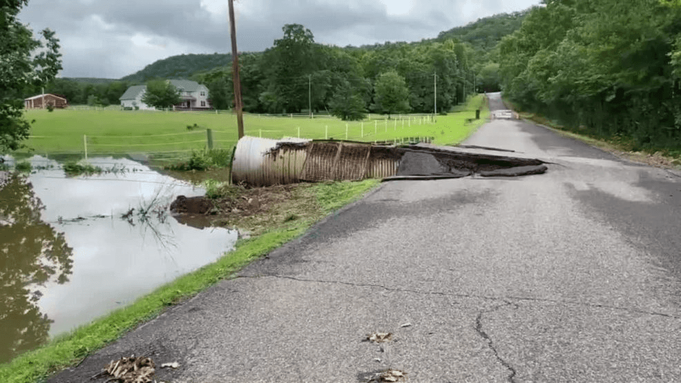 Flash flooding hits Pope County; officials urge drivers to avoid ...