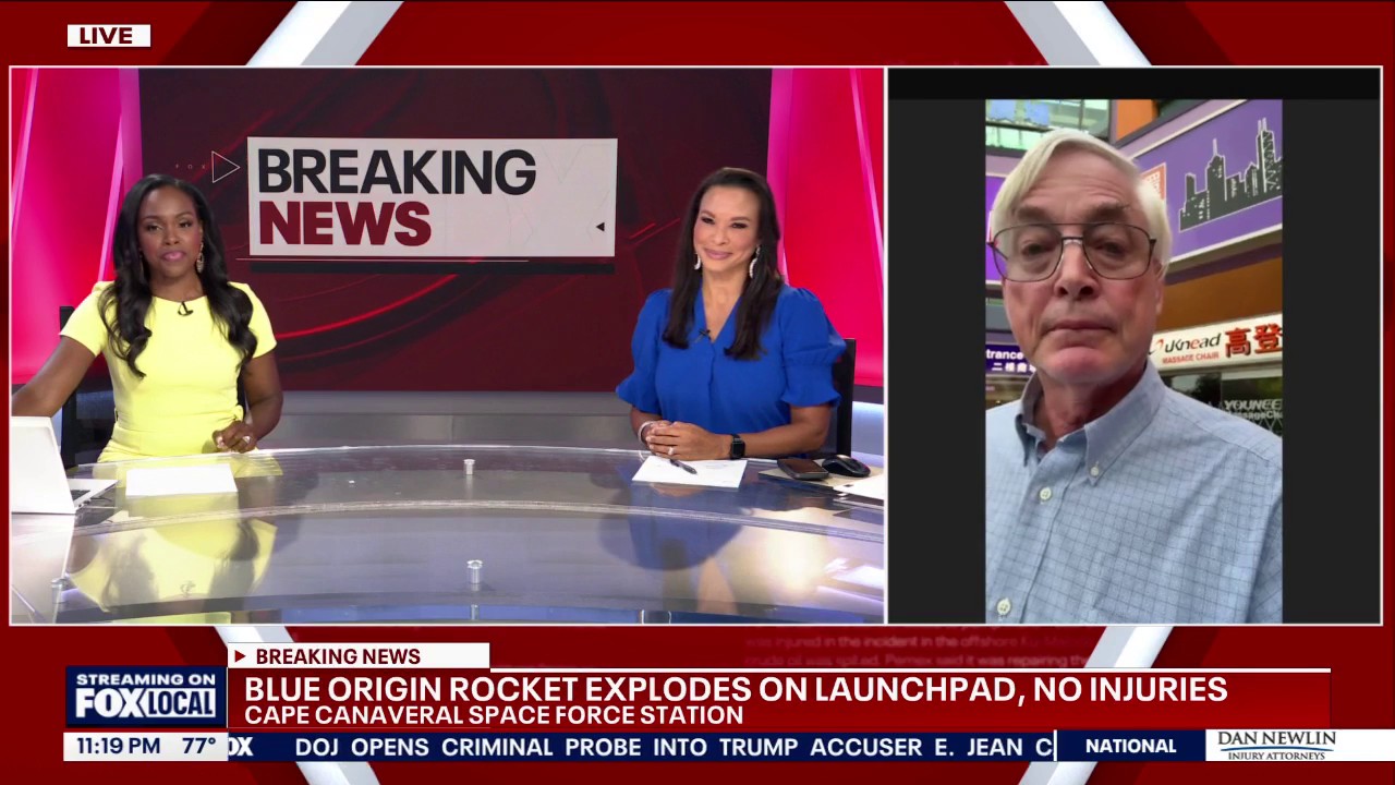 Space expert on Blue Origin explosion: 'They will recover'