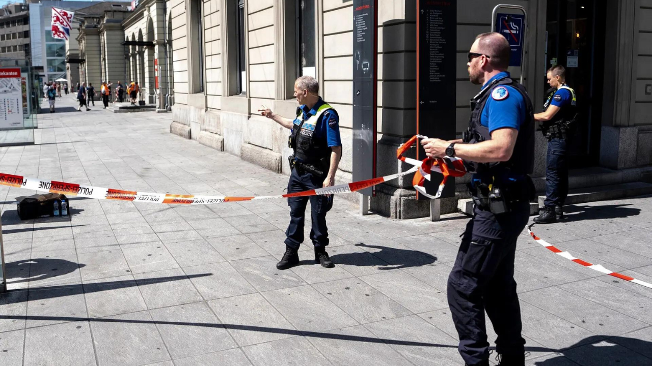 'Act of terror': Man stabs 3 at Swiss train station, arrested