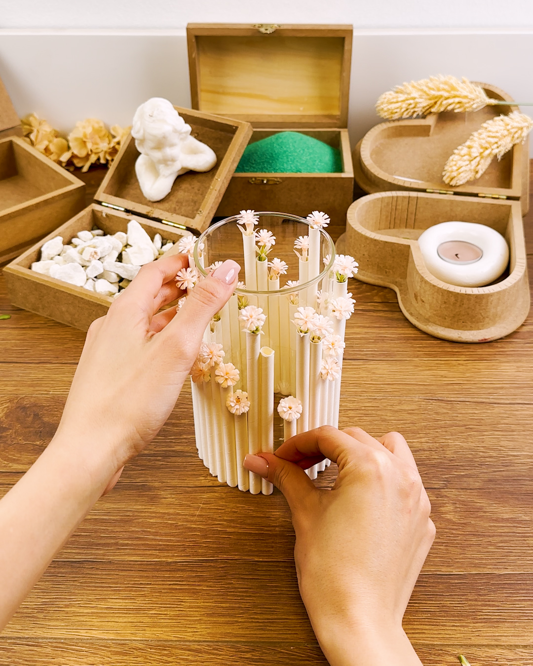 Decoración DIY de velas para un ambiente acogedor🕯️