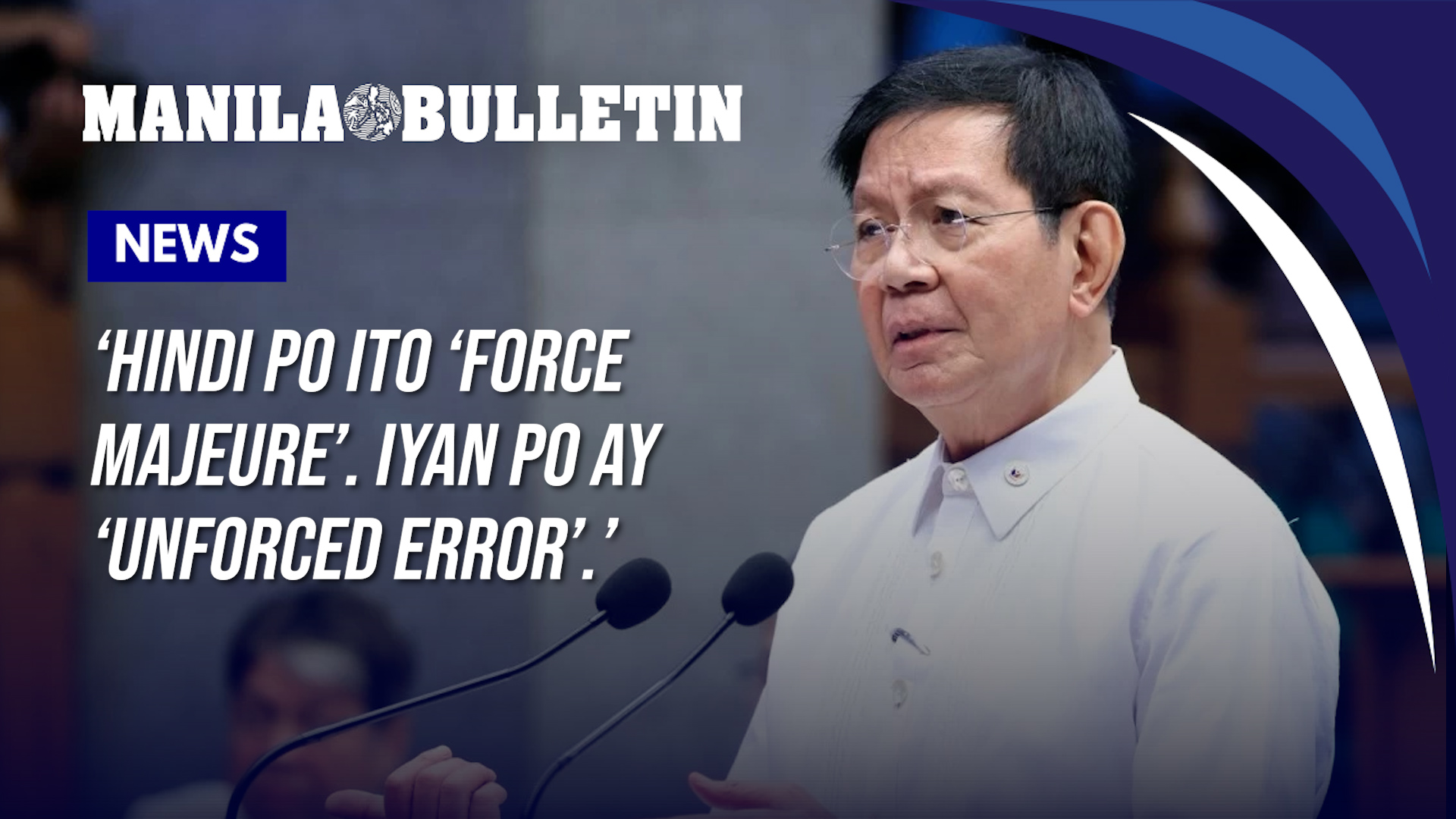 Lacson says minority bloc may seek intervention from SC as last resort
