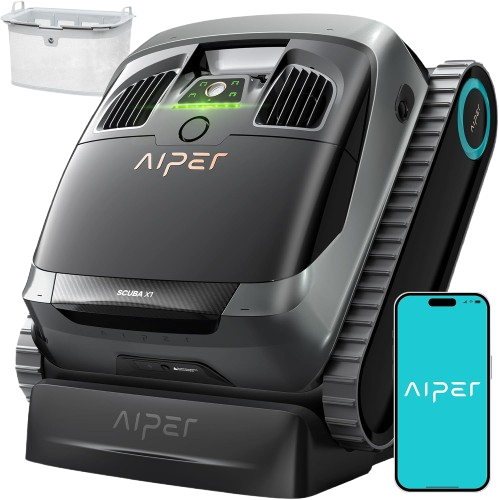 The powerful Aiper Scuba X1 robot pool cleaner is $500 off at Amazon ...