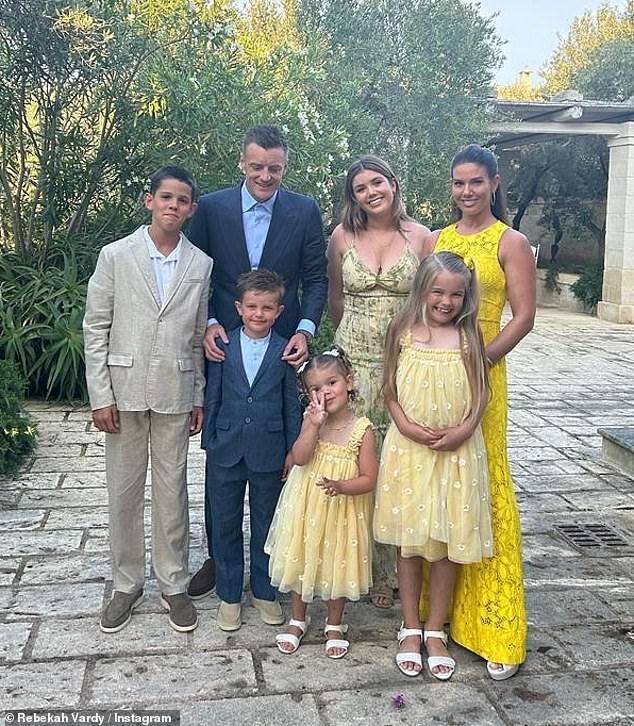 Rebekah Vardy reveals the struggle of uprooting the family to Italy as ...