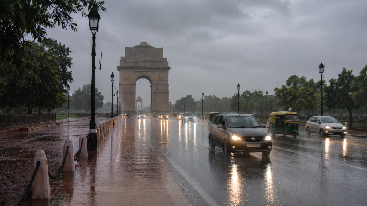 Delhi Weather Today: Rain To Continue For Next Two Day; IMD Issues ...