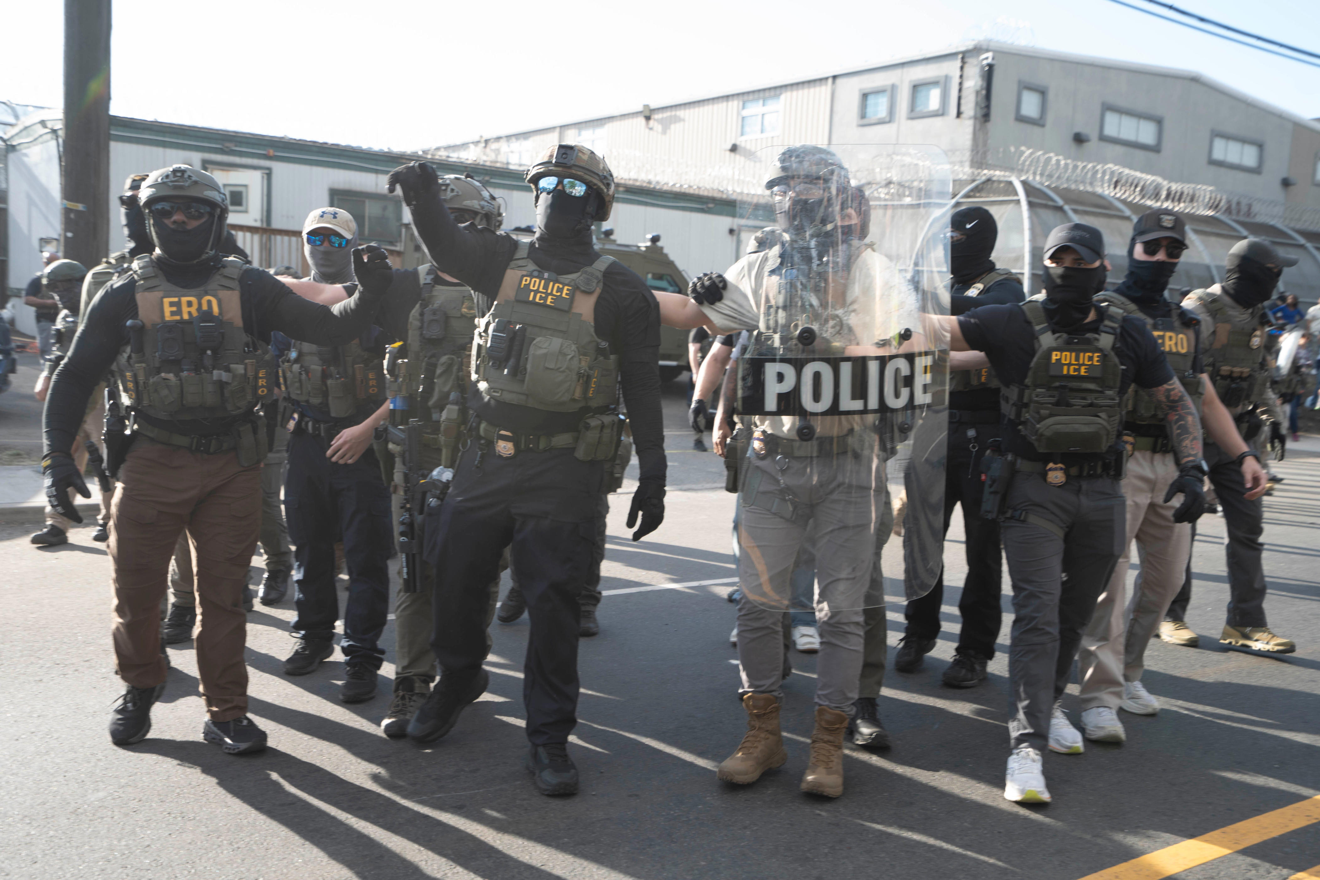 Violence alleged at Delaney Hall, and pro-ICE rally planned