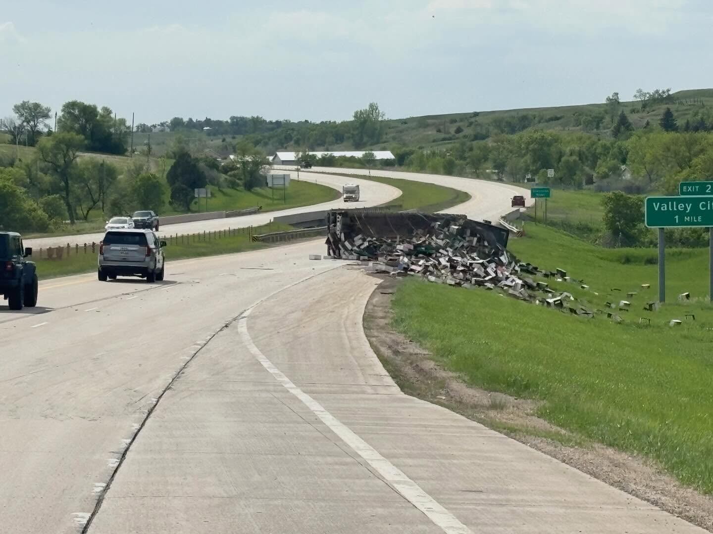 Nearly 2 million bees released after semi crash on I-94; driver stung ...
