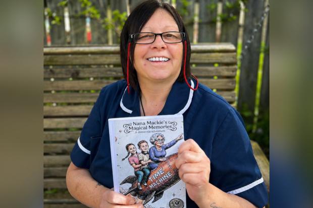 North East nurse writes children’s book on dementia as she loses speech