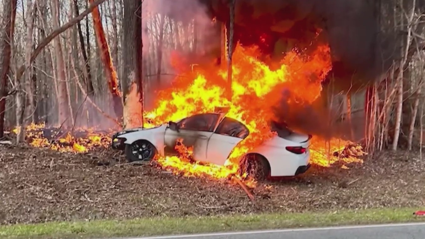Guilford County man survives fiery crash thanks to good Samaritans