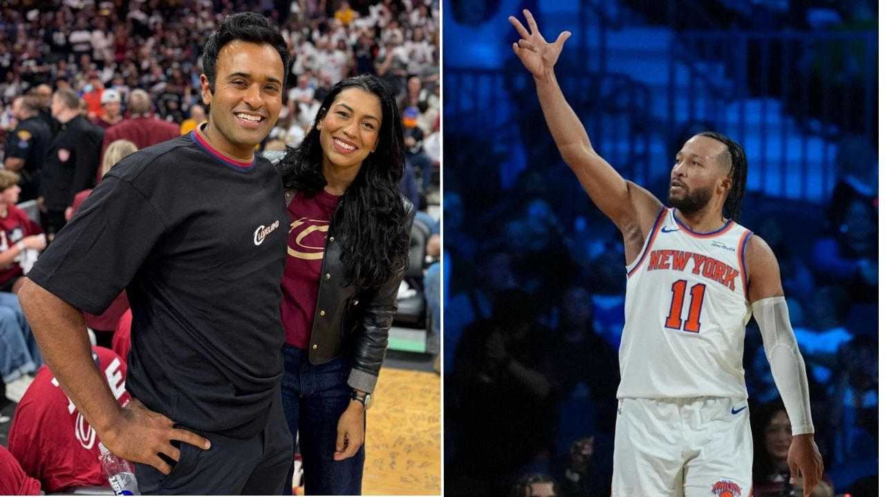 Vivek Ramaswamy slams fake Knicks’ locker room reports after Cavaliers ...
