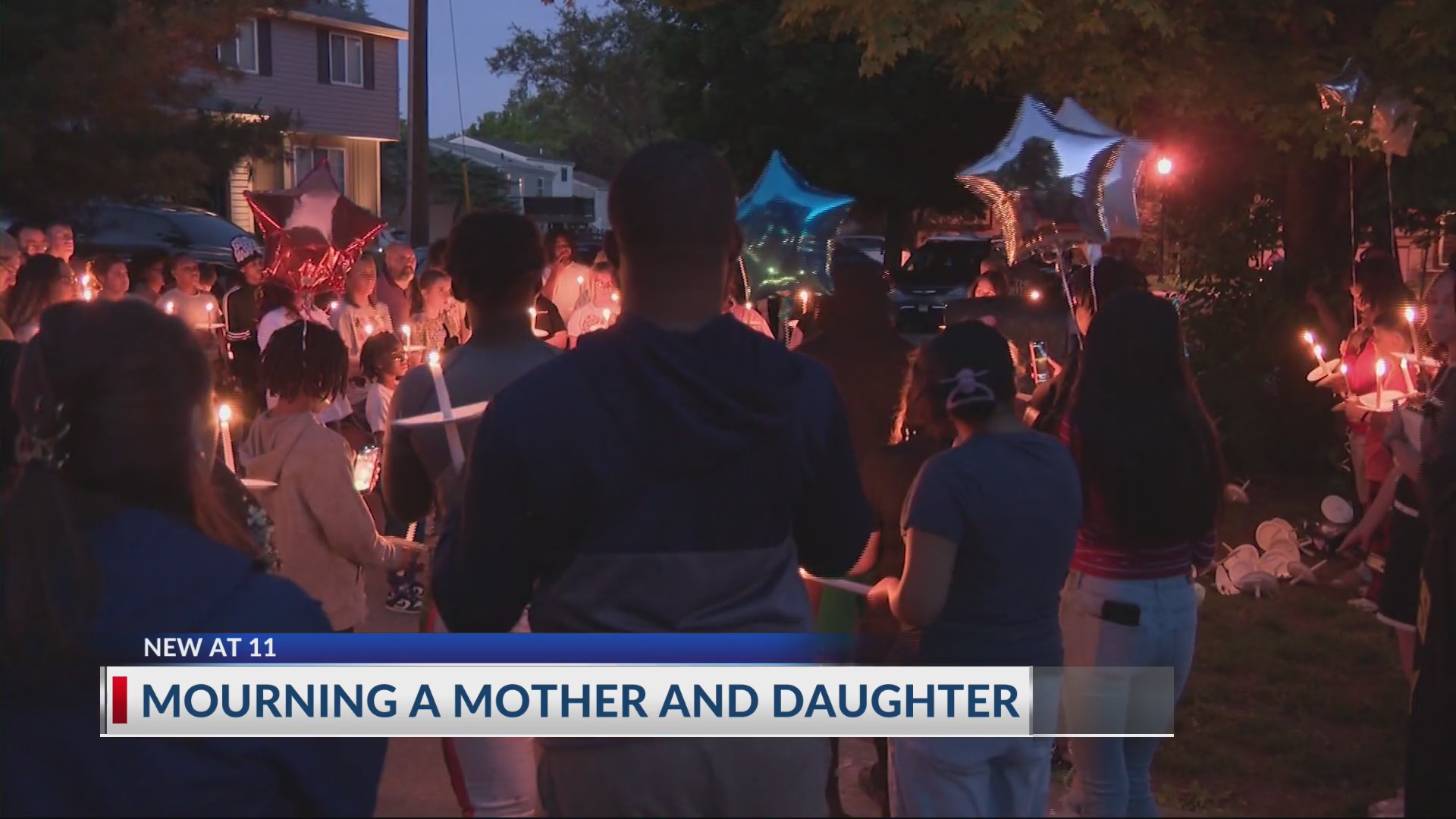 Family, neighbors honor slain mother, daughter in east Columbus