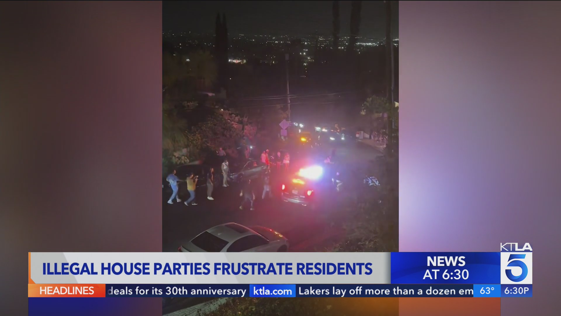 Illegal house parties frustrate residents in Encino