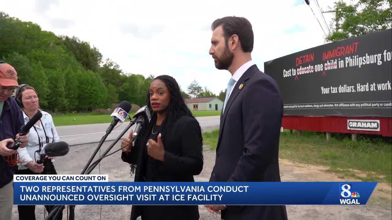 Pa. representatives visited the Moshannon Valley ICE detention center ...