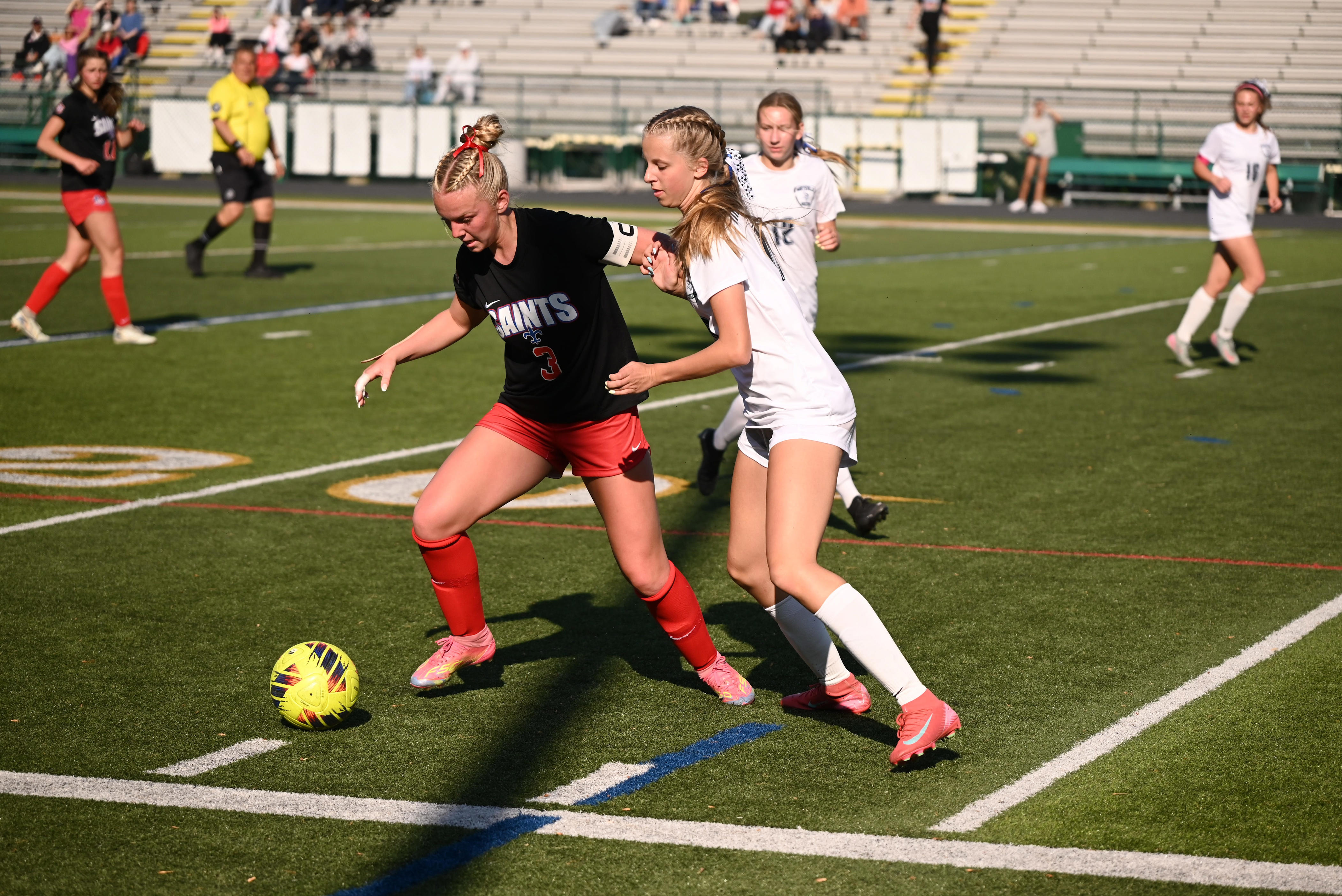 St. Clair girls soccer clips Marysville to win MHSAA D2 district title