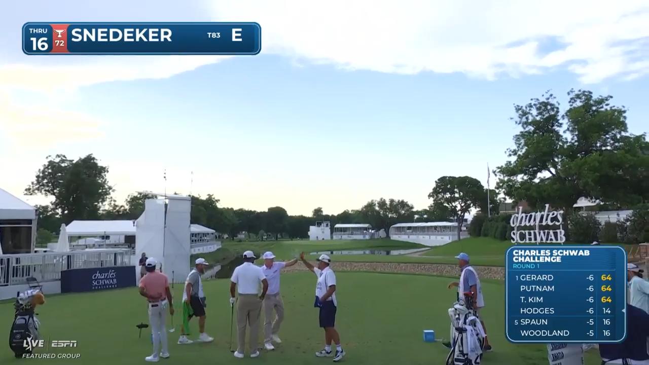 Moment: Brandt Snedeker sinks an ace at Colonial